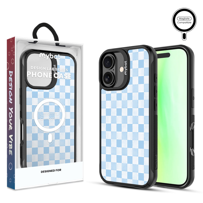 MyBat Design Lab Series MagSafe Case for Apple iPhone 17 - Sky Blue Ch ...